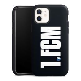 DeinDesign iPhone 12 Handy Panzer Handyh&uuml;lle robuste Outdoor H&uuml;lle Schutzh&uuml;lle matt Official Licensed Product 1. Fc Magdeburg 1. Fcm Tough Case