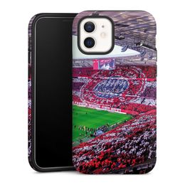 DeinDesign iPhone 12 Handy Panzer Handyh&uuml;lle robuste Outdoor H&uuml;lle Schutzh&uuml;lle matt Stadium Fcb Fc Bayern M&uuml;nchen Tough Case
