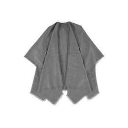 FRAAS Cape Damen Gr&ouml;&szlig;e XS/XL grau