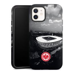 DeinDesign iPhone 12 Handy Panzer Handyh&uuml;lle robuste Outdoor H&uuml;lle Schutzh&uuml;lle matt Eintracht Frankfurt Sge Stadium Tough Case