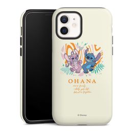 DeinDesign iPhone 12 Handy Panzer Handyh&uuml;lle robuste Outdoor H&uuml;lle Schutzh&uuml;lle matt Disney Official Licensed Product Lilo & Stitch Tough Case
