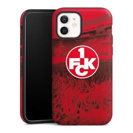 DeinDesign iPhone 12 Handy Panzer Handyh&uuml;lle robuste Outdoor H&uuml;lle Schutzh&uuml;lle matt 1. Fck 1. Fc Kaiserslautern Official Licensed Product Tough Case