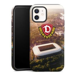 DeinDesign iPhone 12 Handy Panzer Handyh&uuml;lle robuste Outdoor H&uuml;lle Schutzh&uuml;lle matt Sgd Sg Dynamo Dresden Stadium Tough Case