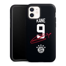 DeinDesign iPhone 12 Handy Panzer Handyh&uuml;lle robuste Outdoor H&uuml;lle Schutzh&uuml;lle matt Fc Bayern M&uuml;nchen Harry Kane Jersey Tough Case