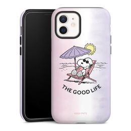 DeinDesign iPhone 12 Handy Panzer Handyh&uuml;lle robuste Outdoor H&uuml;lle Schutzh&uuml;lle matt Snoopy Official Licensed Product Peanuts Tough Case