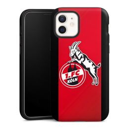 DeinDesign iPhone 12 Handy Panzer Handyh&uuml;lle robuste Outdoor H&uuml;lle Schutzh&uuml;lle matt 1. Fc K&ouml;ln Billy Goat Hennes Official Licensed Product Tough Case