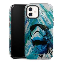 DeinDesign iPhone 12 Handy Panzer Handyh&uuml;lle robuste Outdoor H&uuml;lle Schutzh&uuml;lle matt Colourful Stormtrooper Star Wars Tough Case