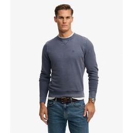 Superdry Herren Klassisches Essential Sweatshirt Blue - Gr&ouml;&szlig;e: Xxxl 104060750081011V120
