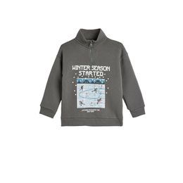KOTON Sweatshirt Jungen Gr&ouml;&szlig;e 104/110 opal / anthrazit / schwarz / wei&szlig;