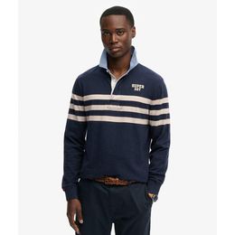 Superdry Herren Vintage Rugby-oberteil mit Brustband Navy - Gr&ouml;&szlig;e: S 1041210500757H8Z001