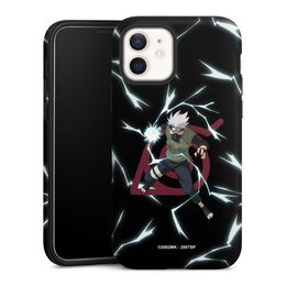 DeinDesign iPhone 12 Handy Panzer Handyh&uuml;lle robuste Outdoor H&uuml;lle Schutzh&uuml;lle matt Kakashi Naruto Shippuden Official Licensed Product Tough Case