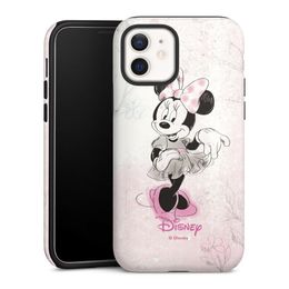 DeinDesign iPhone 12 Handy Panzer Handyh&uuml;lle robuste Outdoor H&uuml;lle Schutzh&uuml;lle matt Vintage Minnie Mouse Disney Tough Case