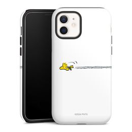 DeinDesign iPhone 12 Handy Panzer Handyh&uuml;lle robuste Outdoor H&uuml;lle Schutzh&uuml;lle matt Peanuts Official Licensed Product Children Tough Case