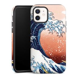 DeinDesign iPhone 12 Handy Panzer Handyh&uuml;lle robuste Outdoor H&uuml;lle Schutzh&uuml;lle matt Japan Die Gro&szlig;e Welle Vor Kanagawa Art Tough Case