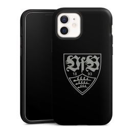 DeinDesign iPhone 12 Handy Panzer Handyh&uuml;lle robuste Outdoor H&uuml;lle Schutzh&uuml;lle matt Official Licensed Product Logo Vfb Stuttgart Tough Case
