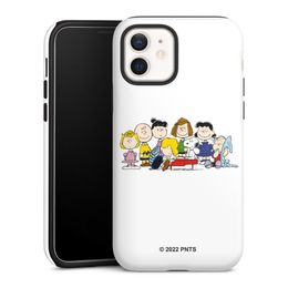 DeinDesign iPhone 12 Handy Panzer Handyh&uuml;lle robuste Outdoor H&uuml;lle Schutzh&uuml;lle matt Merchandise Kindheit Peanuts Tough Case