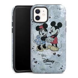 DeinDesign iPhone 12 Handy Panzer Handyh&uuml;lle robuste Outdoor H&uuml;lle Schutzh&uuml;lle matt Vintage Disney Tough Case