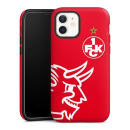 DeinDesign iPhone 12 Handy Panzer Handyh&uuml;lle robuste Outdoor H&uuml;lle Schutzh&uuml;lle matt Devil Star 1. Fc Kaiserslautern Tough Case