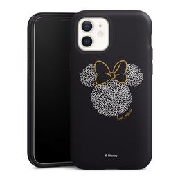 DeinDesign iPhone 12 Handy Panzer Handyh&uuml;lle robuste Outdoor H&uuml;lle Schutzh&uuml;lle matt Minnie Mouse Muster Disney Tough Case