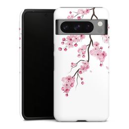 DeinDesign Google Pixel 8 Pro Handy Panzer Handyh&uuml;lle robuste Outdoor H&uuml;lle Schutzh&uuml;lle gl&auml;nzend Aisa Cherry Blossom Japan Tough Case