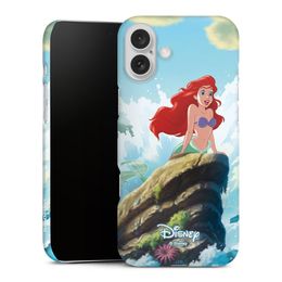 DeinDesign iPhone 16 Plus Handy Premium Case Smartphone Handyh&uuml;lle Schutzh&uuml;lle matt Official Licensed Product Arielle Die Meerjungfrau Mermaid Premium Case