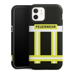 DeinDesign iPhone 12 Handy Panzer Handyh&uuml;lle robuste Outdoor H&uuml;lle Schutzh&uuml;lle matt Fire Fighters Job Fire Fighter Tough Case