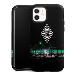 DeinDesign iPhone 12 Handy Panzer Handyh&uuml;lle robuste Outdoor H&uuml;lle Schutzh&uuml;lle matt Borussia M&ouml;nchengladbach Official Licensed Product Stadium Tough Case