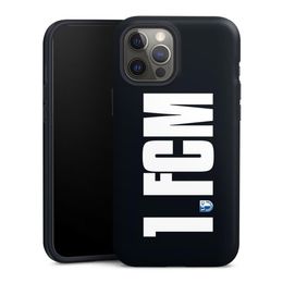 DeinDesign iPhone 12 Pro Handy Panzer Handyh&uuml;lle robuste Outdoor H&uuml;lle Schutzh&uuml;lle matt 1. Fcm 1. Fc Magdeburg Official Licensed Product Tough Case