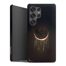 DeinDesign Galaxy S25 Ultra Handy Premium Case Smartphone Handyh&uuml;lle Schutzh&uuml;lle gl&auml;nzend Full Moon Moon Light Premium Case