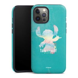 DeinDesign iPhone 12 Pro Handy Panzer Handyh&uuml;lle robuste Outdoor H&uuml;lle Schutzh&uuml;lle matt Lilo & Stitch Official Licensed Product Disney Tough Case