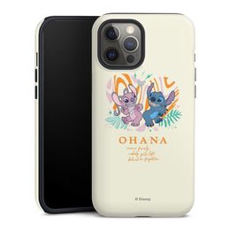 DeinDesign iPhone 12 Pro Handy Panzer Handyh&uuml;lle robuste Outdoor H&uuml;lle Schutzh&uuml;lle matt Official Licensed Product Lilo & Stitch Disney Tough Case