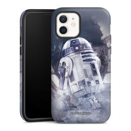 DeinDesign iPhone 12 Handy Panzer Handyh&uuml;lle robuste Outdoor H&uuml;lle Schutzh&uuml;lle matt Robot Merchandise Star Wars Tough Case
