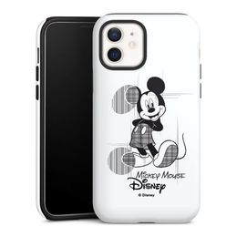 DeinDesign iPhone 12 Handy Panzer Handyh&uuml;lle robuste Outdoor H&uuml;lle Schutzh&uuml;lle matt Mickey Mouse Disney Official Licensed Product Tough Case