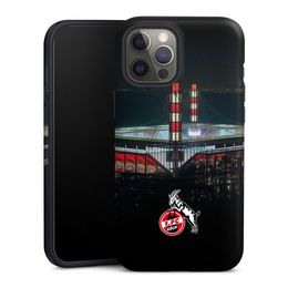 DeinDesign iPhone 12 Pro Handy Panzer Handyh&uuml;lle robuste Outdoor H&uuml;lle Schutzh&uuml;lle matt Stadium 1. Fc K&ouml;ln Official Licensed Product Tough Case