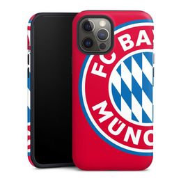 DeinDesign iPhone 12 Pro Handy Panzer Handyh&uuml;lle robuste Outdoor H&uuml;lle Schutzh&uuml;lle matt Official Licensed Product Fcb Fc Bayern M&uuml;nchen Tough Case