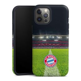 DeinDesign iPhone 12 Pro Handy Panzer Handyh&uuml;lle robuste Outdoor H&uuml;lle Schutzh&uuml;lle matt Fc Bayern M&uuml;nchen Stadium Fcb Tough Case