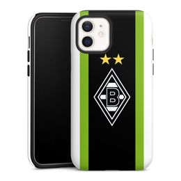 DeinDesign iPhone 12 Handy Panzer Handyh&uuml;lle robuste Outdoor H&uuml;lle Schutzh&uuml;lle matt Logo Gladbach Borussia M&ouml;nchengladbach Tough Case