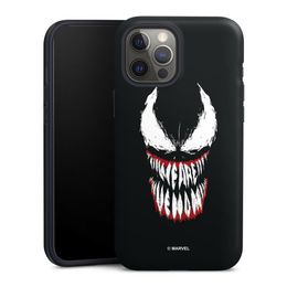 DeinDesign iPhone 12 Pro Handy Panzer Handyh&uuml;lle robuste Outdoor H&uuml;lle Schutzh&uuml;lle matt Venom Marvel Official Licensed Product Tough Case