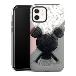 DeinDesign iPhone 12 Handy Panzer Handyh&uuml;lle robuste Outdoor H&uuml;lle Schutzh&uuml;lle matt Marble Disney Mickey Mouse Tough Case