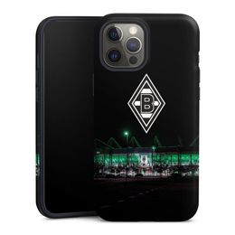 DeinDesign iPhone 12 Pro Handy Panzer Handyh&uuml;lle robuste Outdoor H&uuml;lle Schutzh&uuml;lle matt Borussia M&ouml;nchengladbach Official Licensed Product Stadium Tough Case