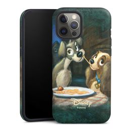 DeinDesign iPhone 12 Pro Handy Panzer Handyh&uuml;lle robuste Outdoor H&uuml;lle Schutzh&uuml;lle matt Lady And The Tramp Disney Official Licensed Product Tough Case