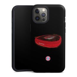 DeinDesign iPhone 12 Pro Handy Panzer Handyh&uuml;lle robuste Outdoor H&uuml;lle Schutzh&uuml;lle matt Fc Bayern M&uuml;nchen Fcb Official Licensed Product Stadium Tough Case