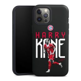 DeinDesign iPhone 12 Pro Handy Panzer Handyh&uuml;lle robuste Outdoor H&uuml;lle Schutzh&uuml;lle matt Fc Bayern M&uuml;nchen Official Licensed Product Harry Kane Tough Case