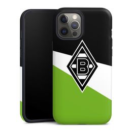 DeinDesign iPhone 12 Pro Handy Panzer Handyh&uuml;lle robuste Outdoor H&uuml;lle Schutzh&uuml;lle matt Gladbach Official Licensed Product Borussia M&ouml;nchengladbach Tough Case