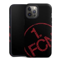 DeinDesign iPhone 12 Pro Handy Panzer Handyh&uuml;lle robuste Outdoor H&uuml;lle Schutzh&uuml;lle matt Merchandise Texture 1. Fcn Tough Case