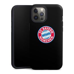 DeinDesign iPhone 12 Pro Handy Panzer Handyh&uuml;lle robuste Outdoor H&uuml;lle Schutzh&uuml;lle matt Fc Bayern M&uuml;nchen Logo Official Licensed Product Tough Case