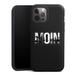 DeinDesign iPhone 12 Pro Handy Panzer Handyh&uuml;lle robuste Outdoor H&uuml;lle Schutzh&uuml;lle matt Hamburger Sv Hsv Official Licensed Product Tough Case