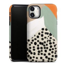 DeinDesign iPhone 11 Handy Panzer Handyh&uuml;lle robuste Outdoor H&uuml;lle Schutzh&uuml;lle matt Abstract Boho Kunst Tough Case