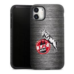 DeinDesign iPhone 11 Handy Panzer Handyh&uuml;lle robuste Outdoor H&uuml;lle Schutzh&uuml;lle matt Metallic Look Official Licensed Product 1. Fc K&ouml;ln Tough Case