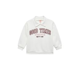 KOTON Sweatshirt M&auml;dchen Gr&ouml;&szlig;e 92/98 rosa / wei&szlig;